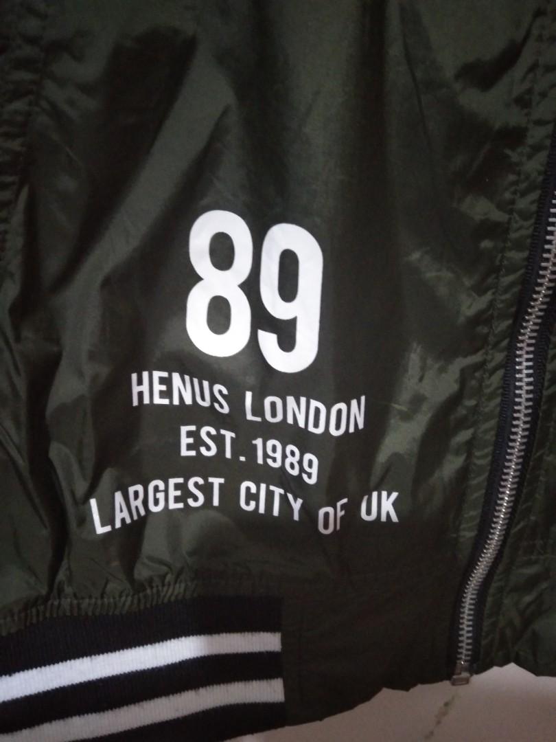 Varsity Bomber Henus Edwin Jaket Pria Jaket Motor, Fesyen Pria, Pakaian ...