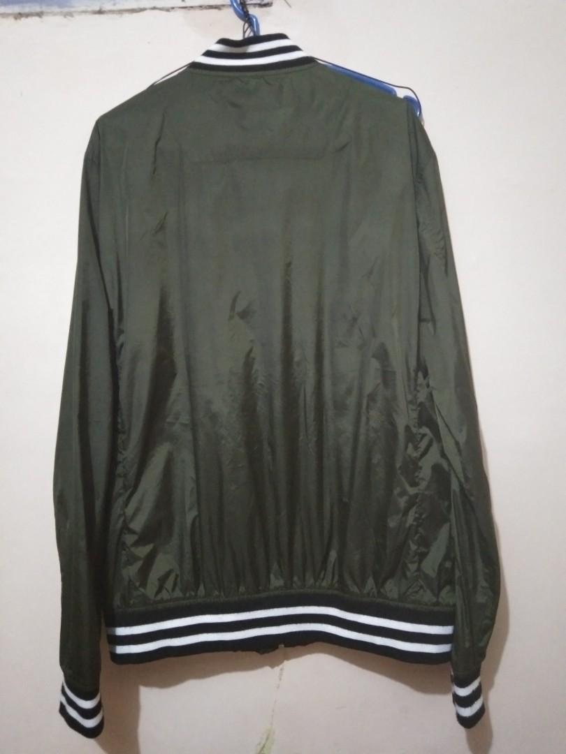Varsity Bomber Henus Edwin Jaket Pria Jaket Motor, Fesyen Pria, Pakaian ...