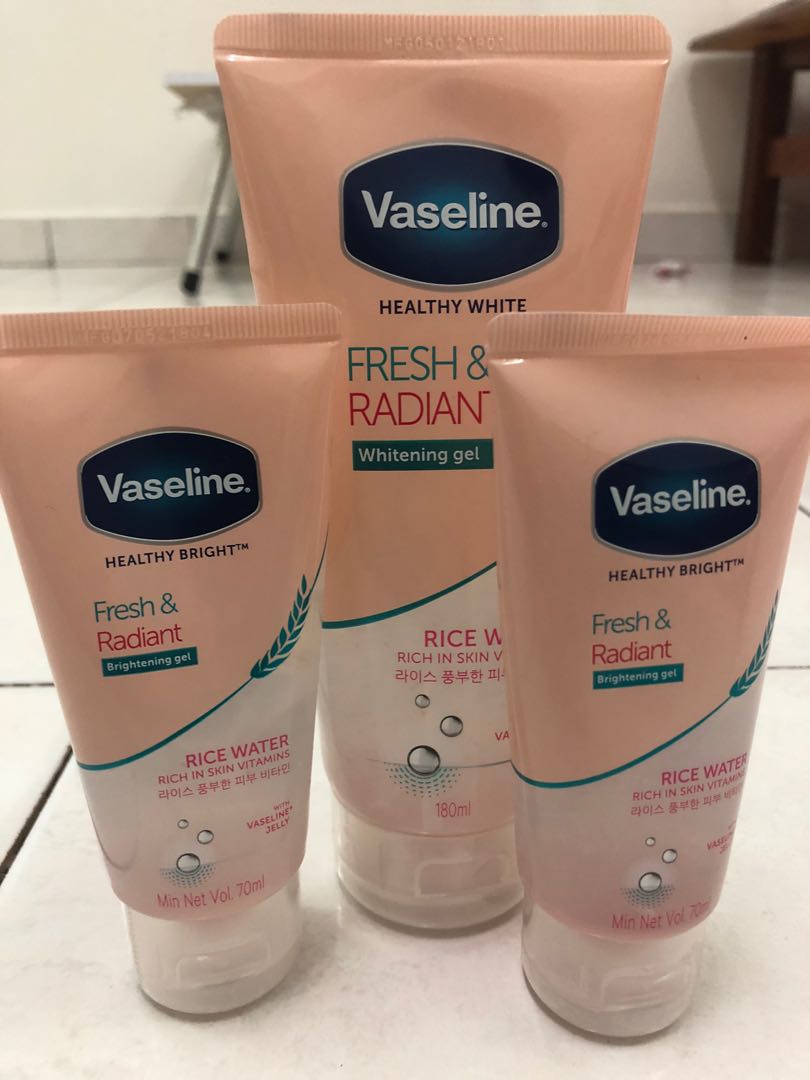 Vaseline whitening gel, Beauty & Personal Care, Bath & Body, Body Care ...