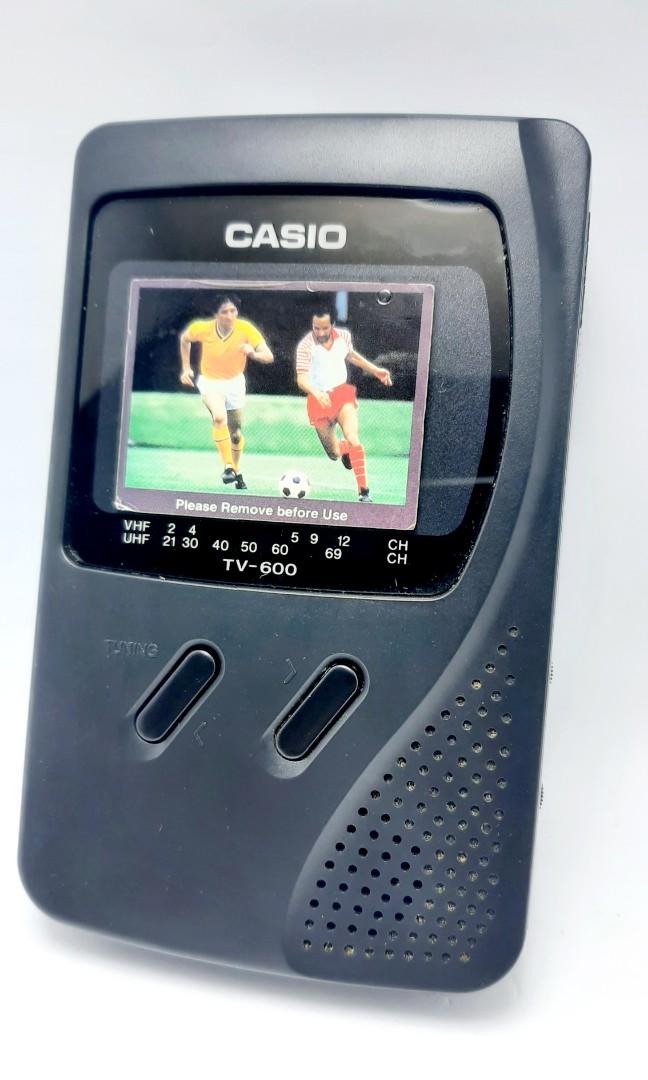 Vintage Casio LCD Color Television TV-600 Year 1994, Hobbies & Toys ...