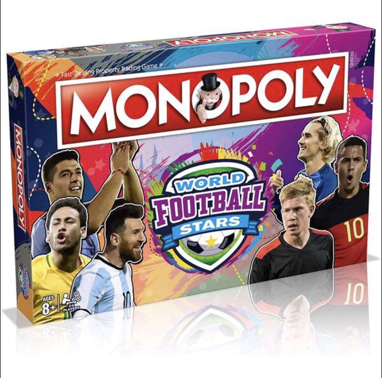World Football Stars Monopoly Board Game, Hobbies & Toys, Toys & Games ...