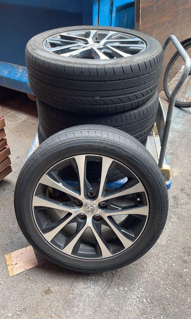 18 inches Rims, Car Accessories, Tyres & Rims on Carousell