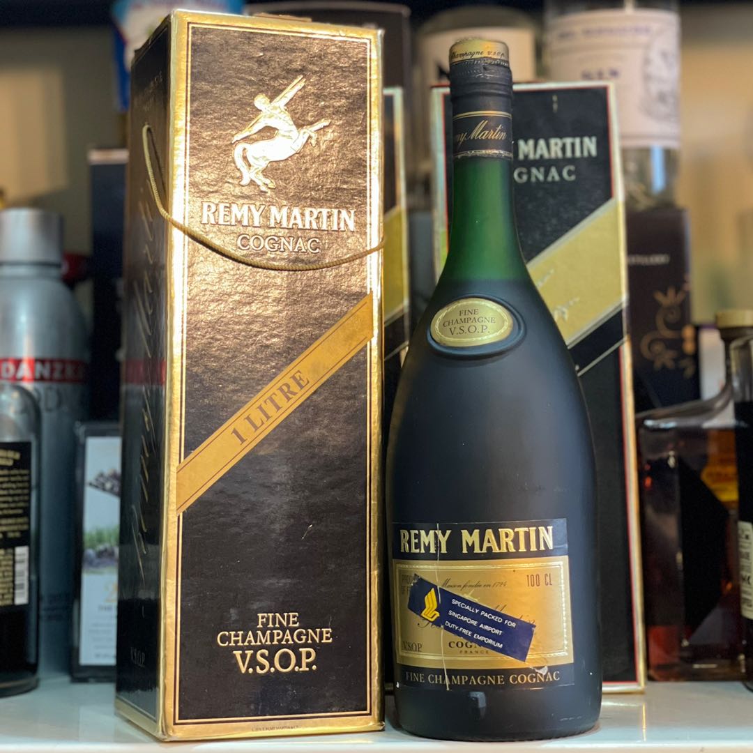 1L Remy Martin VSOP Cognac Vintage blend gold sticker 1000ml, Food ...