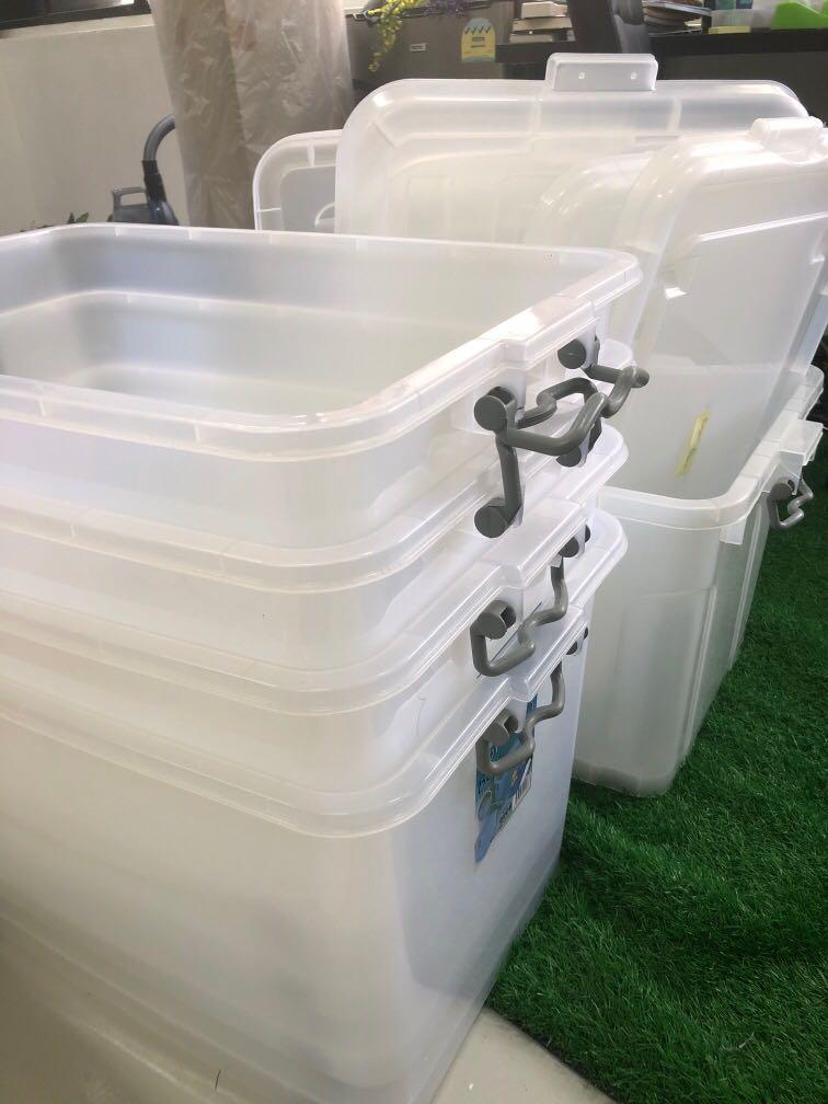 3X Big Toyogo boxes, Furniture & Home Living, Home Improvement ...