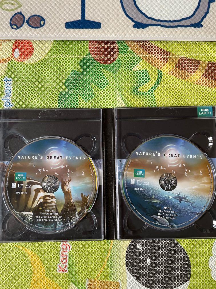 (港版有中字）自然大事件 Nature's Great Events 雙碟藍光 Bluray 碟, 興趣及遊戲, 音樂、樂器 & 配件, 音樂 ...