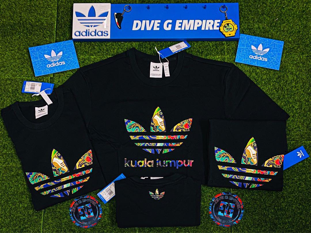 ADIDAS BATIK TREFOIL TEE, Men's Fashion, Tops & Sets, Tshirts & Polo ...