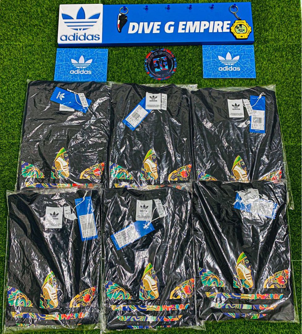 ADIDAS BATIK TREFOIL TEE, Men's Fashion, Tops & Sets, Tshirts & Polo ...