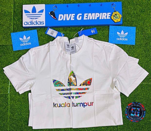 ADIDAS BATIK TREFOIL TEE, Men's Fashion, Tops & Sets, Tshirts & Polo ...