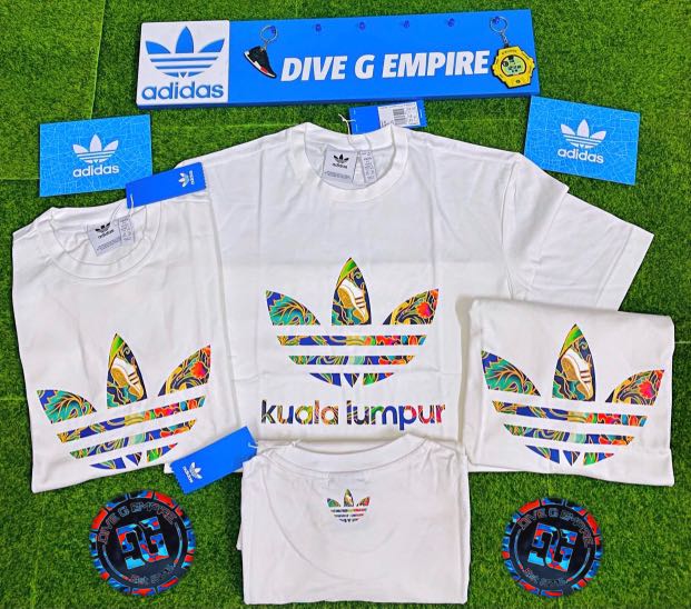 ADIDAS BATIK TREFOIL TEE, Men's Fashion, Tops & Sets, Tshirts & Polo ...