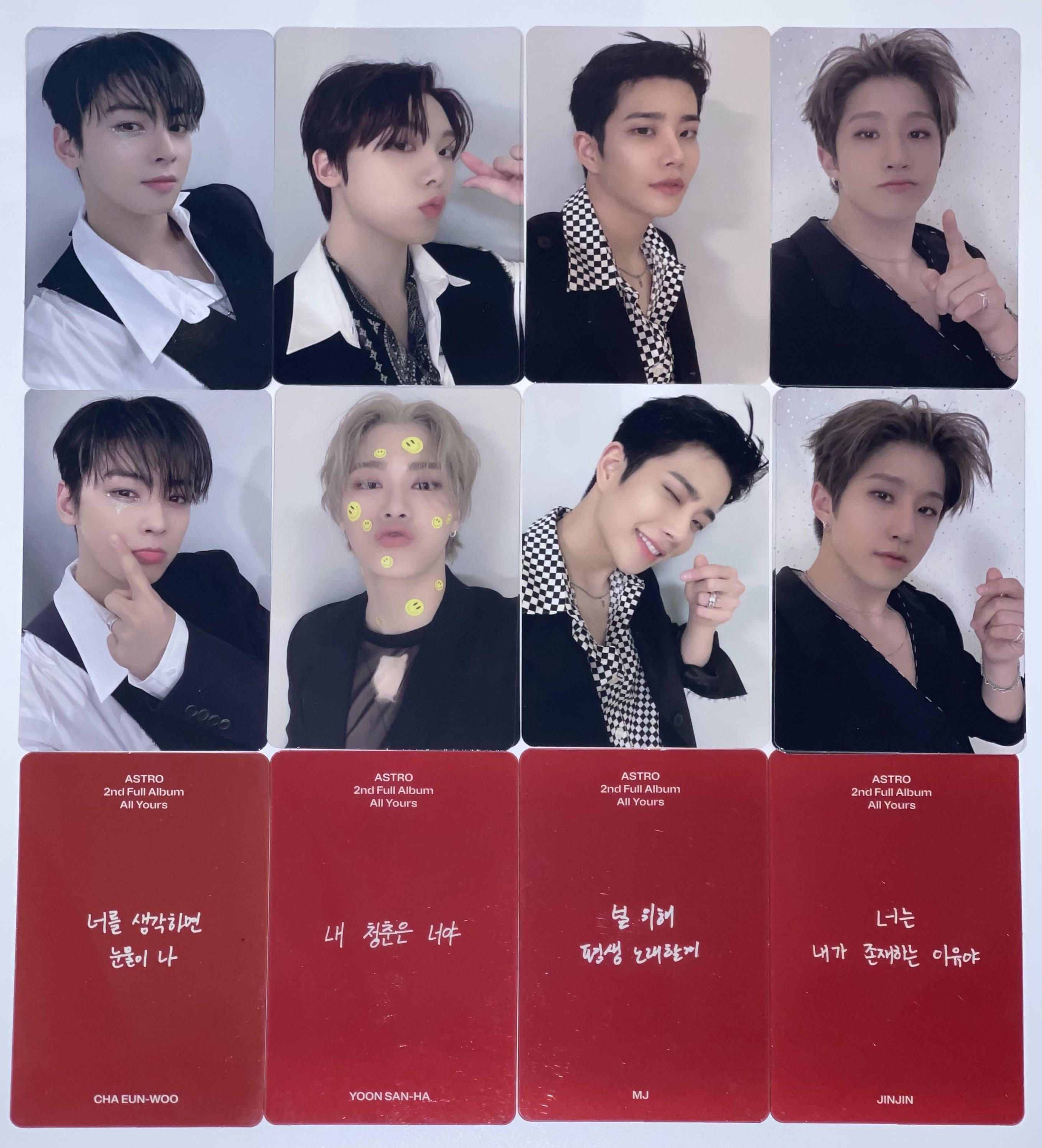 Astro ALL YOURS Albums and Photocards masterlist (instock), Hobbies ...