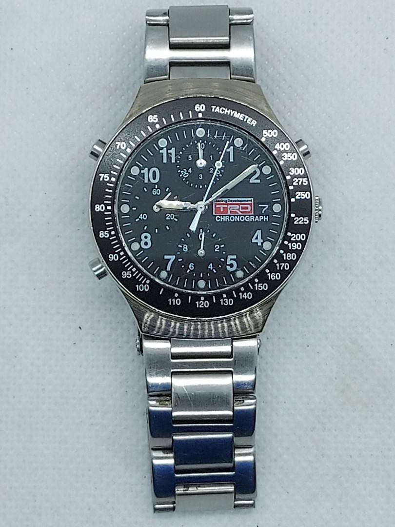 Authentic Seiko TRD Toyota Racing Development Chronograph Watch, Luxury ...
