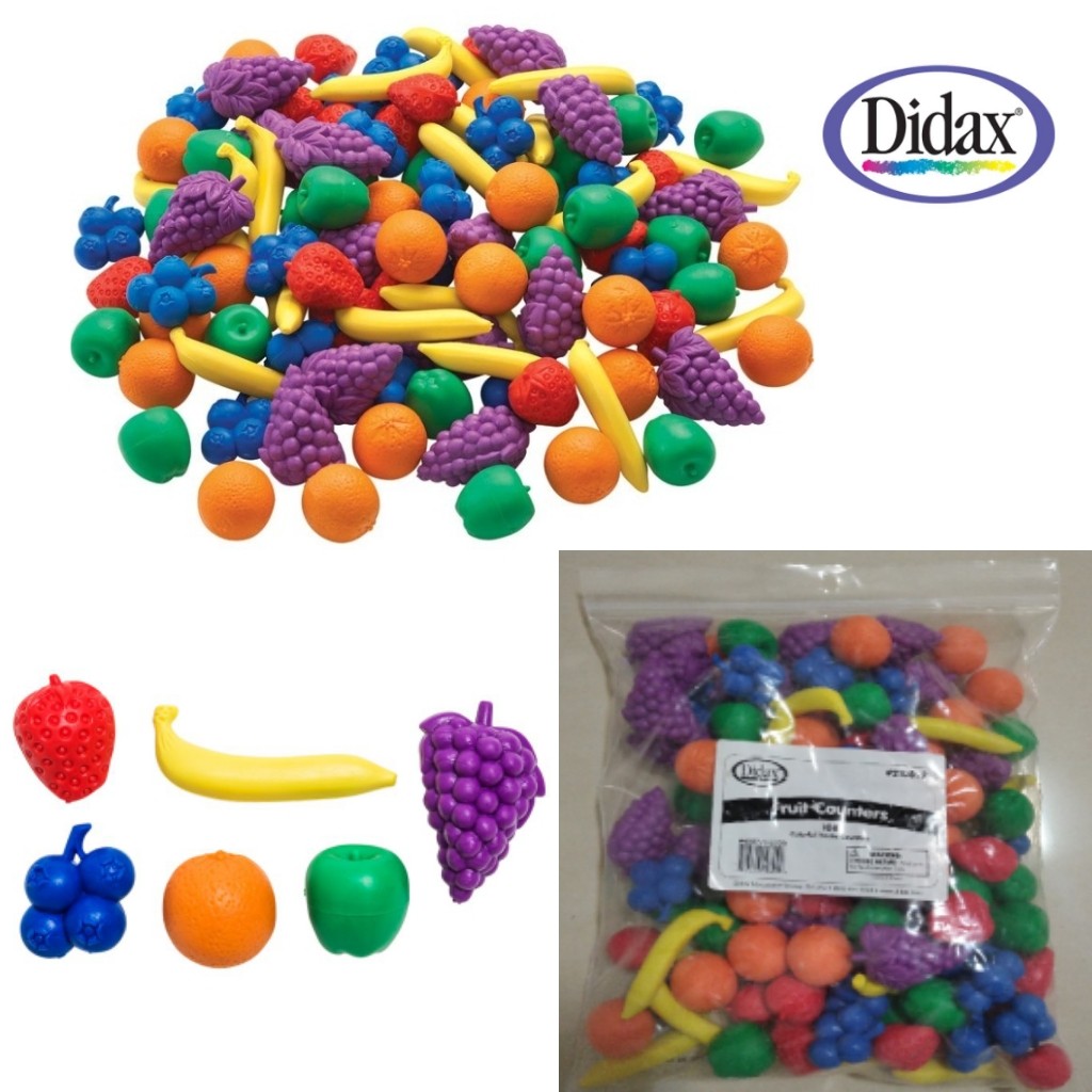 BNIP: Didax Educational Resources Fruit Counters Set Fruity Fun ...