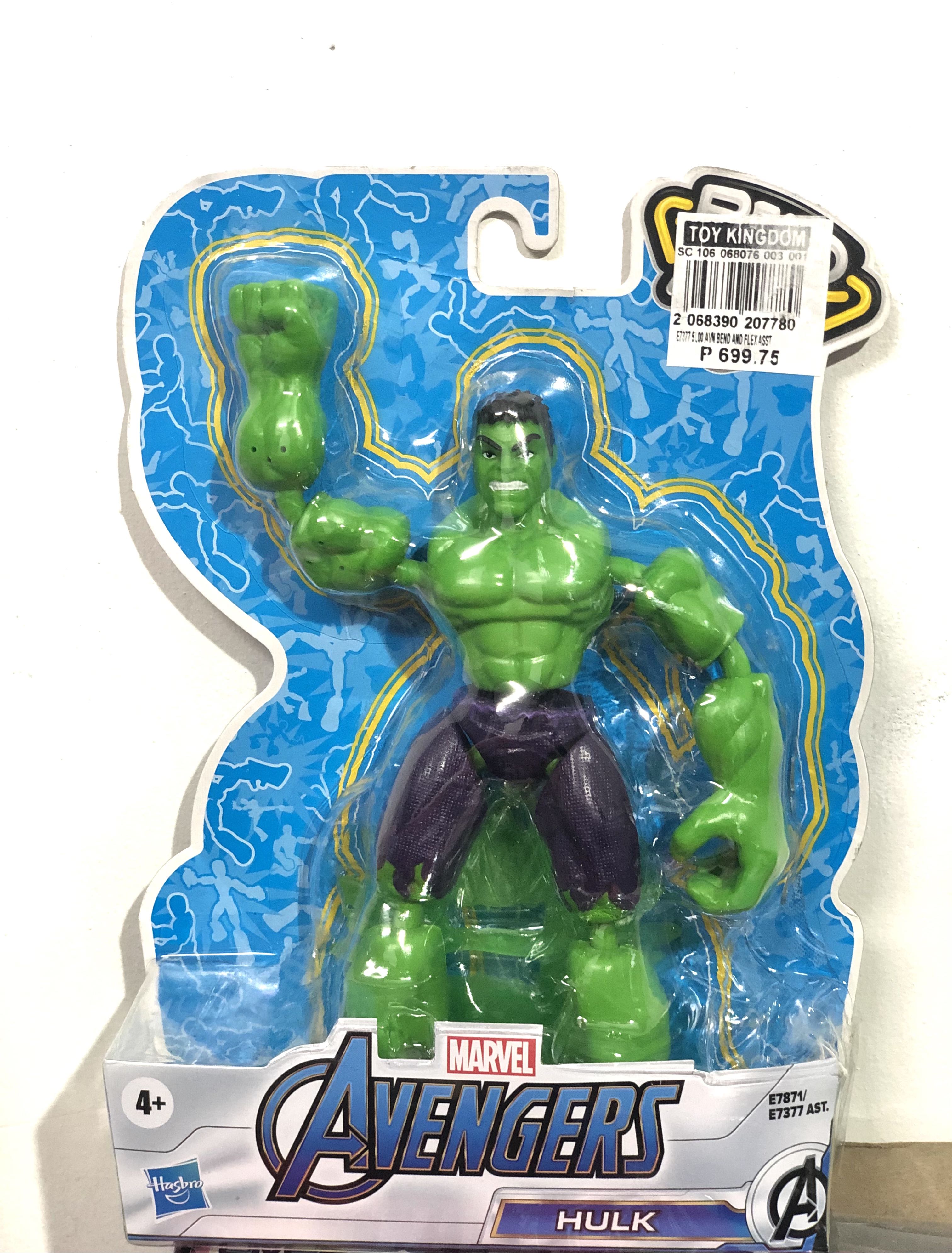 Brandnew Marvel Avengers Hulk Bend and Flex, Hobbies & Toys, Toys ...
