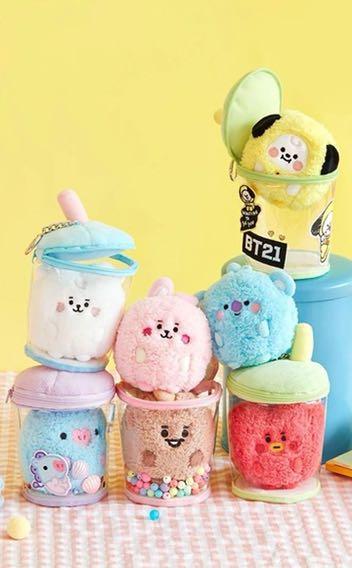 Bt21 Chimmy bubble tea bag charm ( bts tinytan), Hobbies & Toys ...