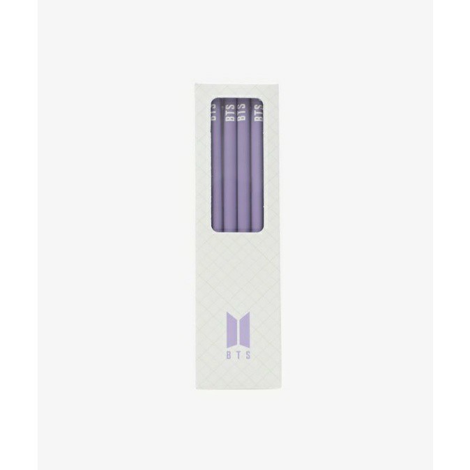 BTS LOGO OFFICIAL PENCIL, Hobbies & Toys, Memorabilia & Collectibles, K ...