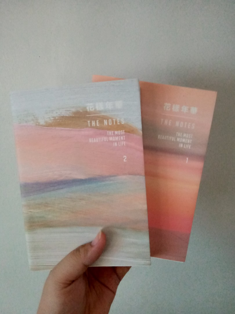 BTS THE NOTES 1&2 English (free j-hope funko), Hobbies & Toys ...