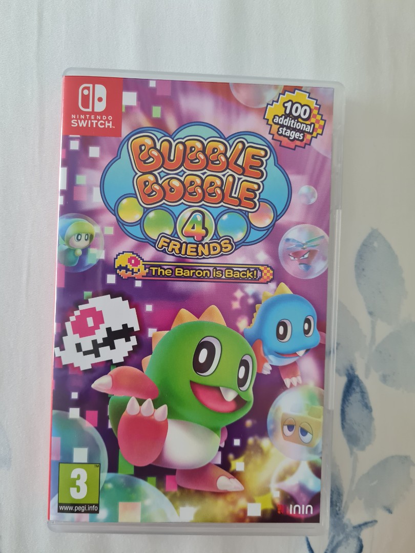 Bubble Bubble 4, Video Gaming, Video Games, Nintendo on Carousell