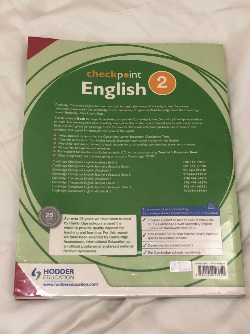 Cambridge Checkpoint English 2, Hobbies & Toys, Books & Magazines ...