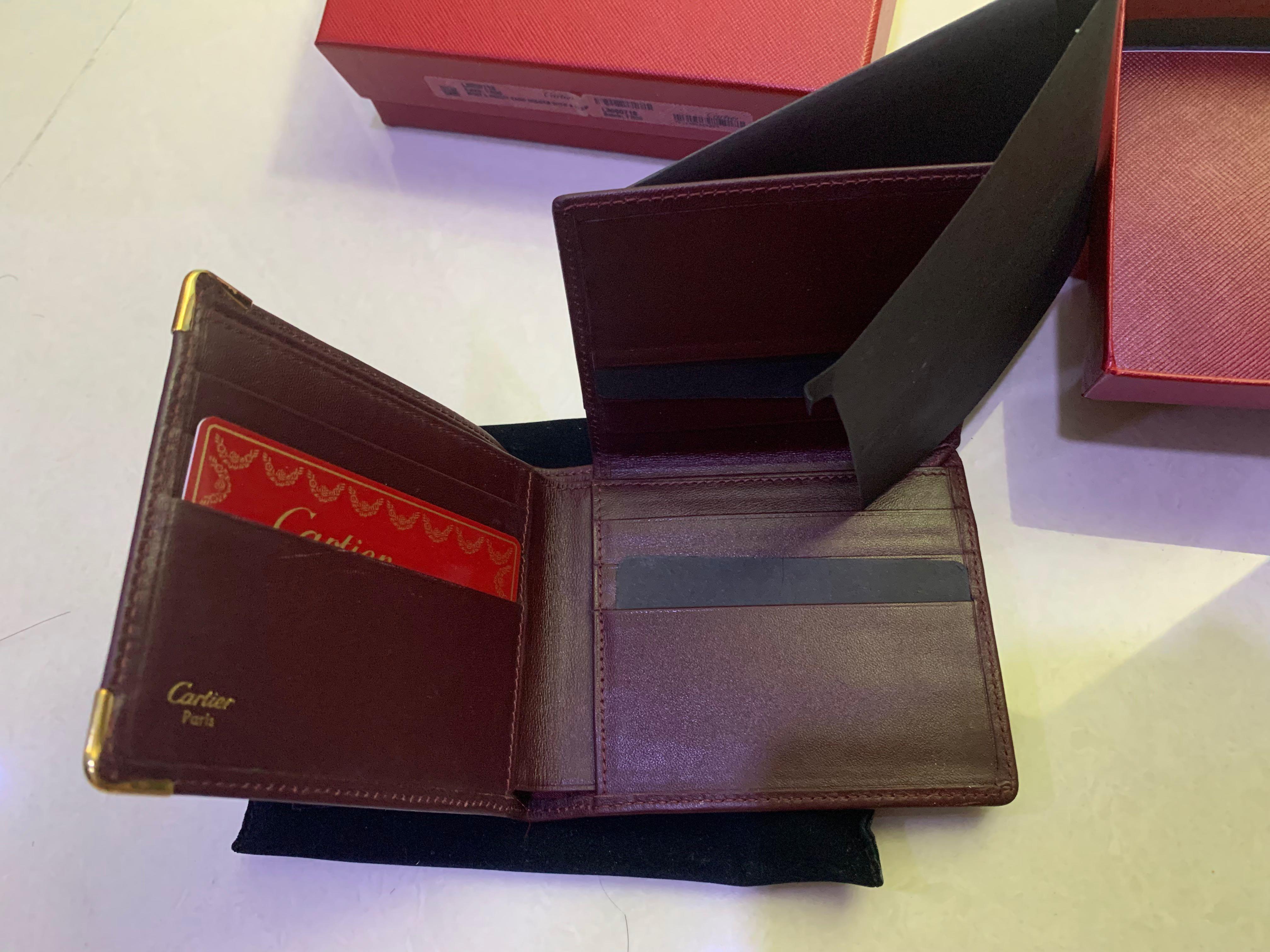 Cartier wallet authentic new, Men's Fashion, Watches & Accessories ...