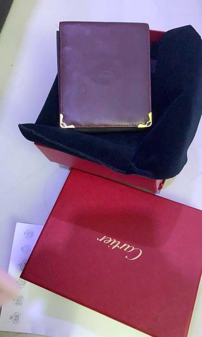 Cartier wallet authentic new, Men's Fashion, Watches & Accessories ...
