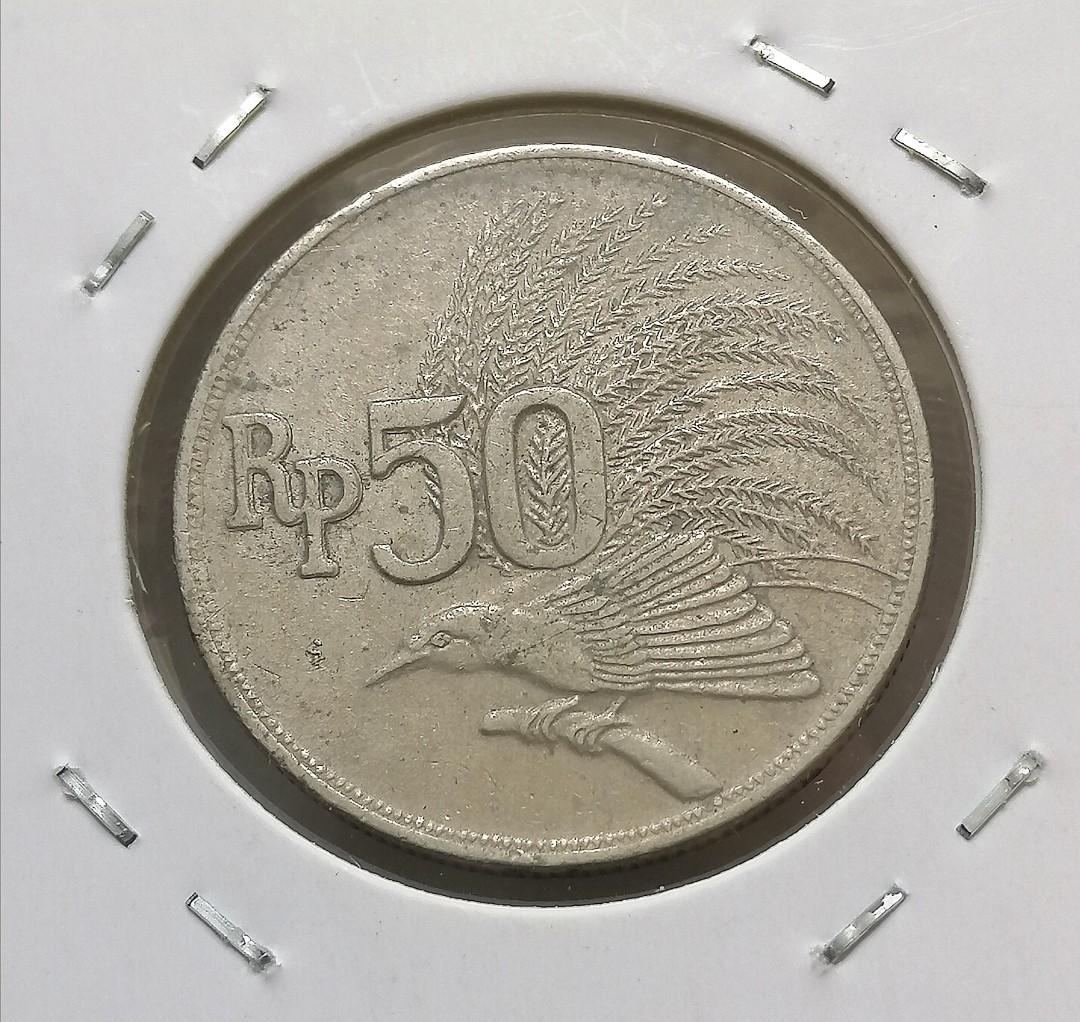 COIN - 50 RUPIAH INDONESIA 1971, Hobbies & Toys, Collectibles ...
