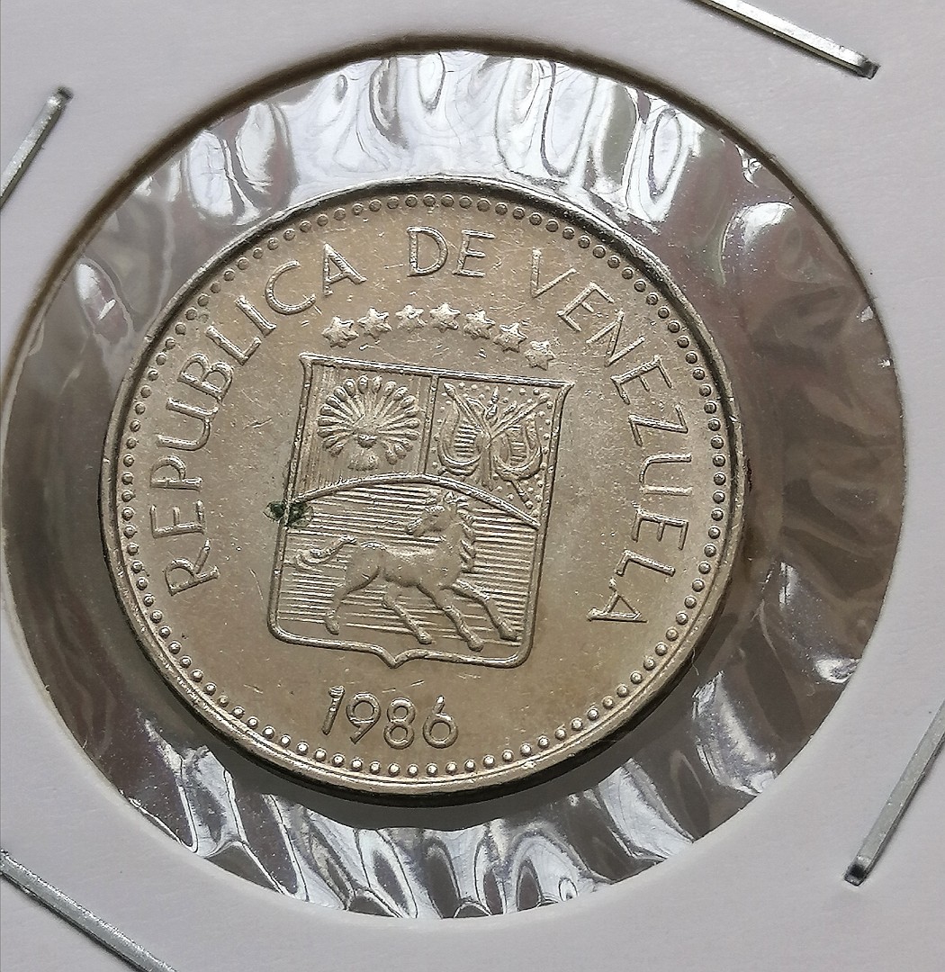 COIN - 5 CENTIMOS REPUBLICA DE VENEZUELA 1986, Hobbies & Toys ...