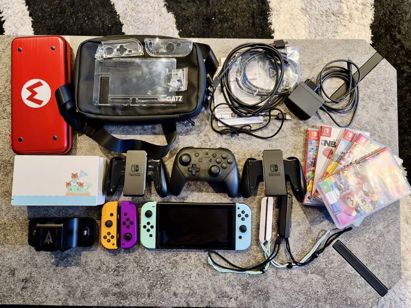Complete package Nintendo Switch Gen 2, Video Gaming, Video Game ...