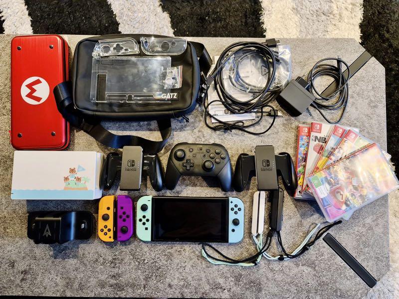 Complete package Nintendo Switch Gen 2, Video Gaming, Video Game ...