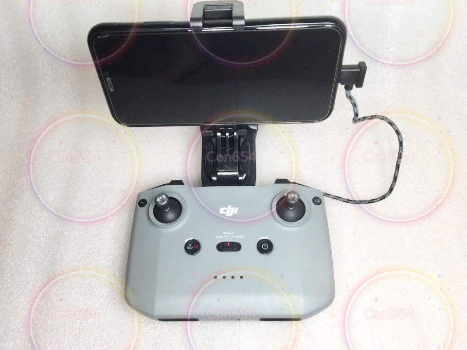 DJI Mini3Pro/ Air2s / Mavic Mini2/Mavic Air2 Remote Controller Adjustable of mobile phone holder ...