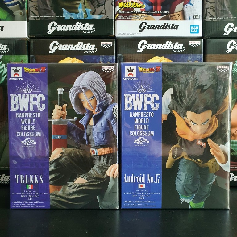 Dragon Ball Z BWFC_Trunks / Android No.17, Hobbies & Toys, Toys & Games on Carousell