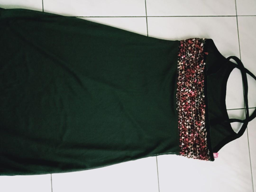 Dress tali, Fesyen Wanita, Pakaian Wanita, Gaun & Rok di Carousell