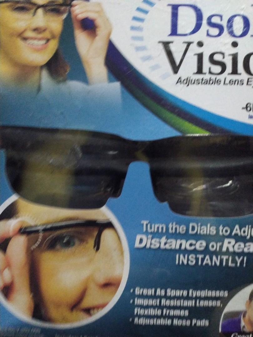 Dsol Vision Adjustable Lens eyeglasses, Men's Fashion, Watches ...