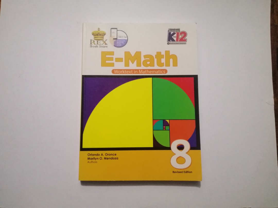 E-Math 8 | OBMC Gr8 Textbook, Hobbies & Toys, Books & Magazines ...