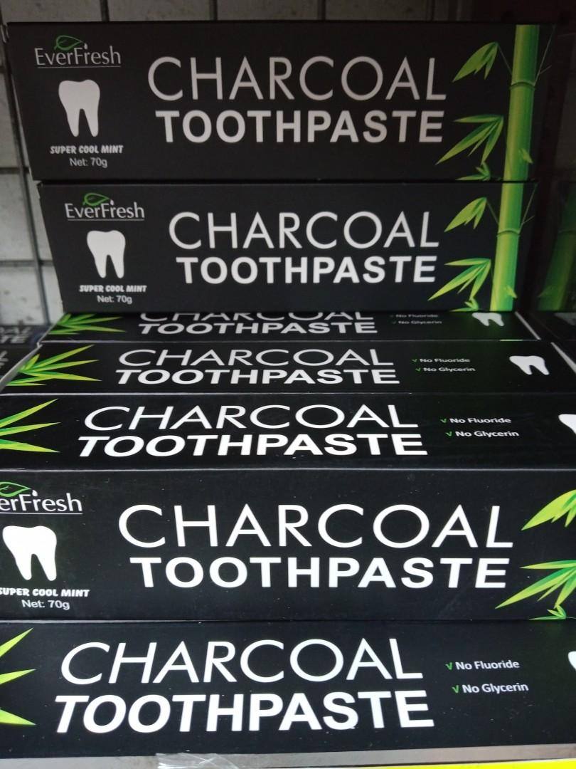 EverFresh Charcoal Toothpaste(70g), Everything Else on Carousell