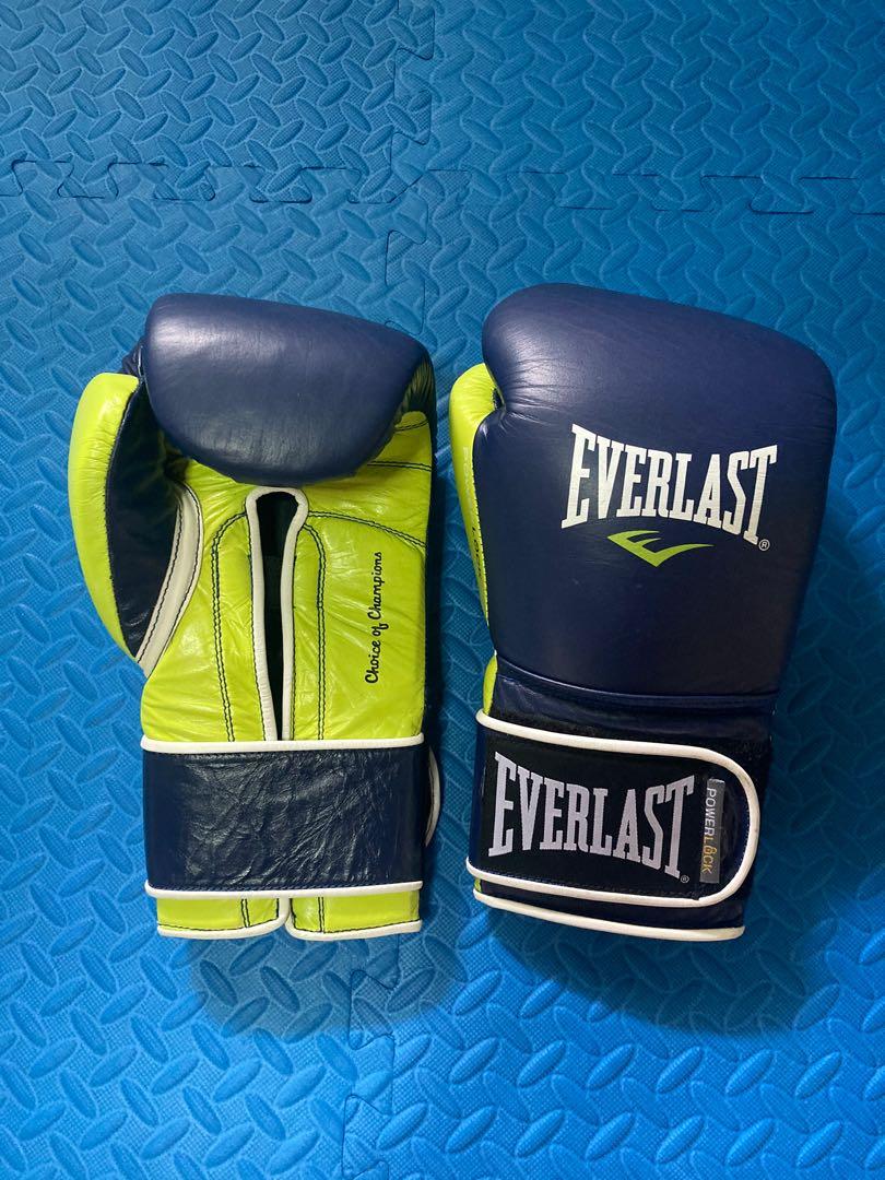 Everlast Powerlock Boxing Gloves 16oz, Sports Equipment, Other Sports ...