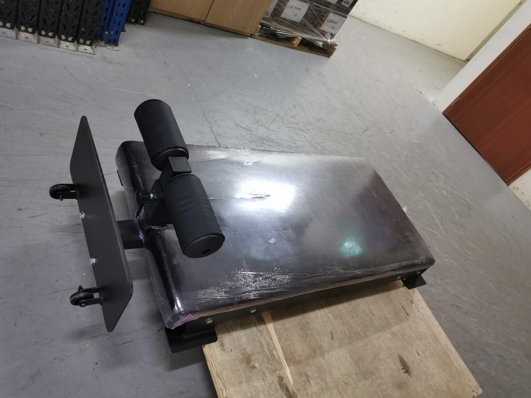 Floor GHD Glute Hamstring Nordic Curl Bench, Sports Equipment, Exercise ...