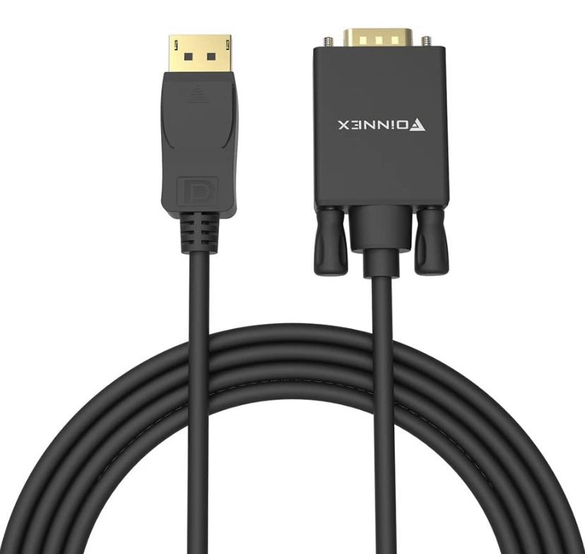 FOINNEX DP to VGA, Computers & Tech, Parts & Accessories, Cables ...
