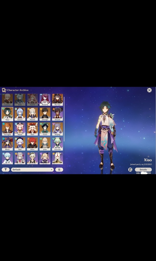 Genshin Impact 50 5* Asia Whale Good UID, Video Gaming, Gaming ...