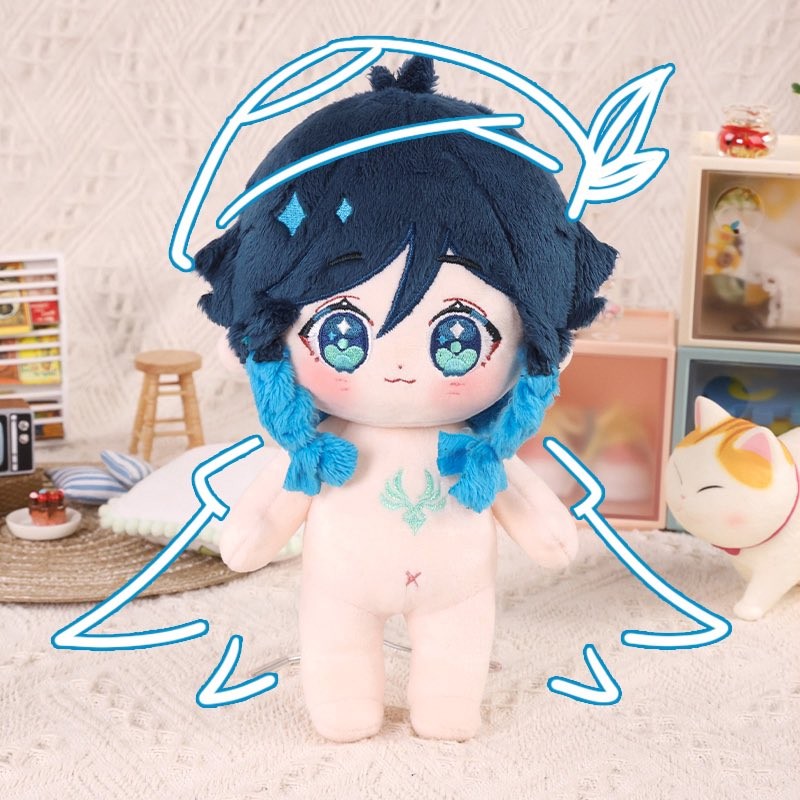 Genshin Impact Venti and Xiao Dolls / plushies, Hobbies & Toys, Memorabilia & Collectibles, Fan ...