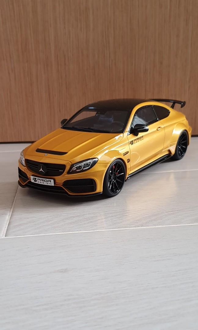 GT Spirit Mercedes-Benz C63S AMG Prior Design Solar Beam Yellow ...