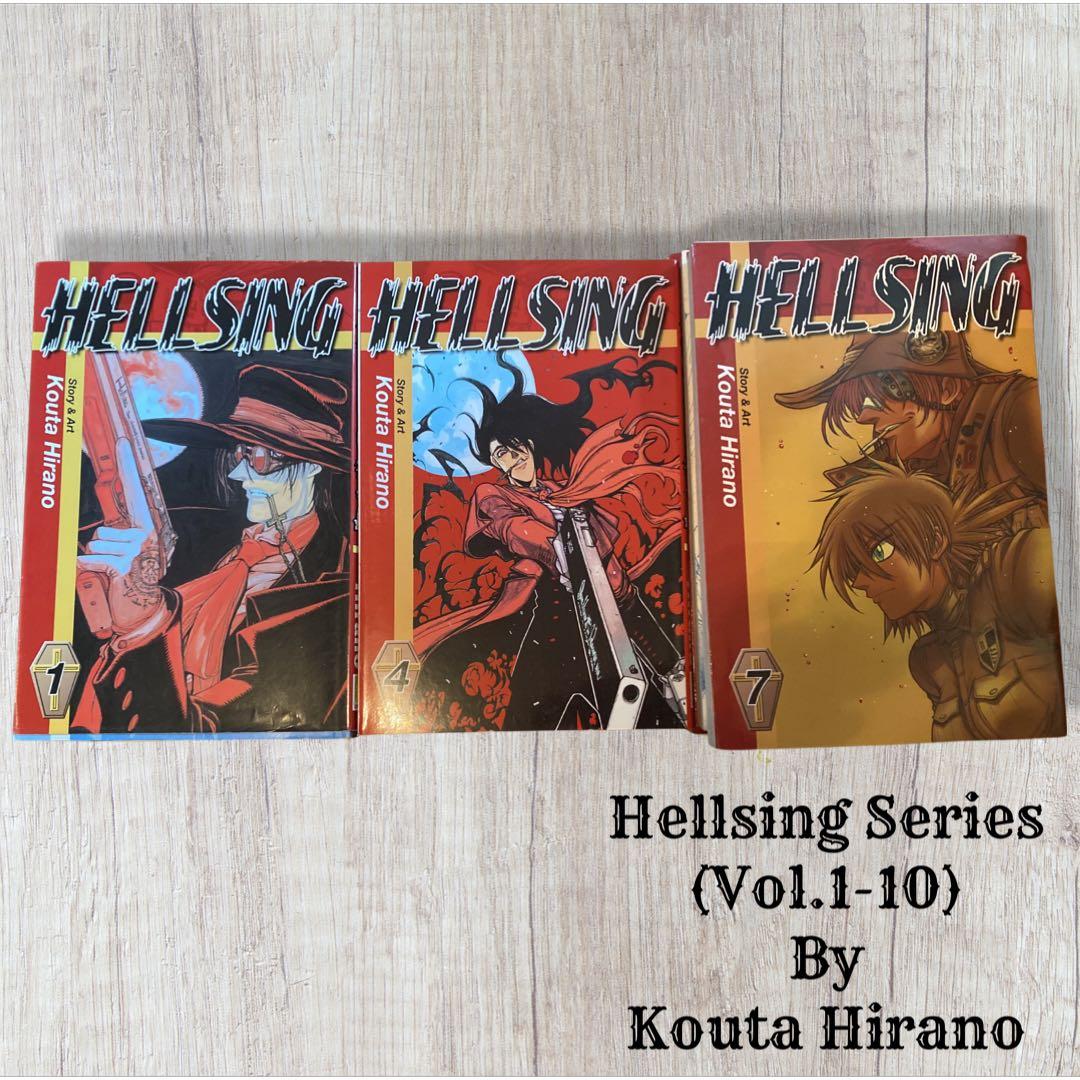 Hellsing Series Set by Kouta Hirano, Hobbies & Toys, Books & Magazines ...