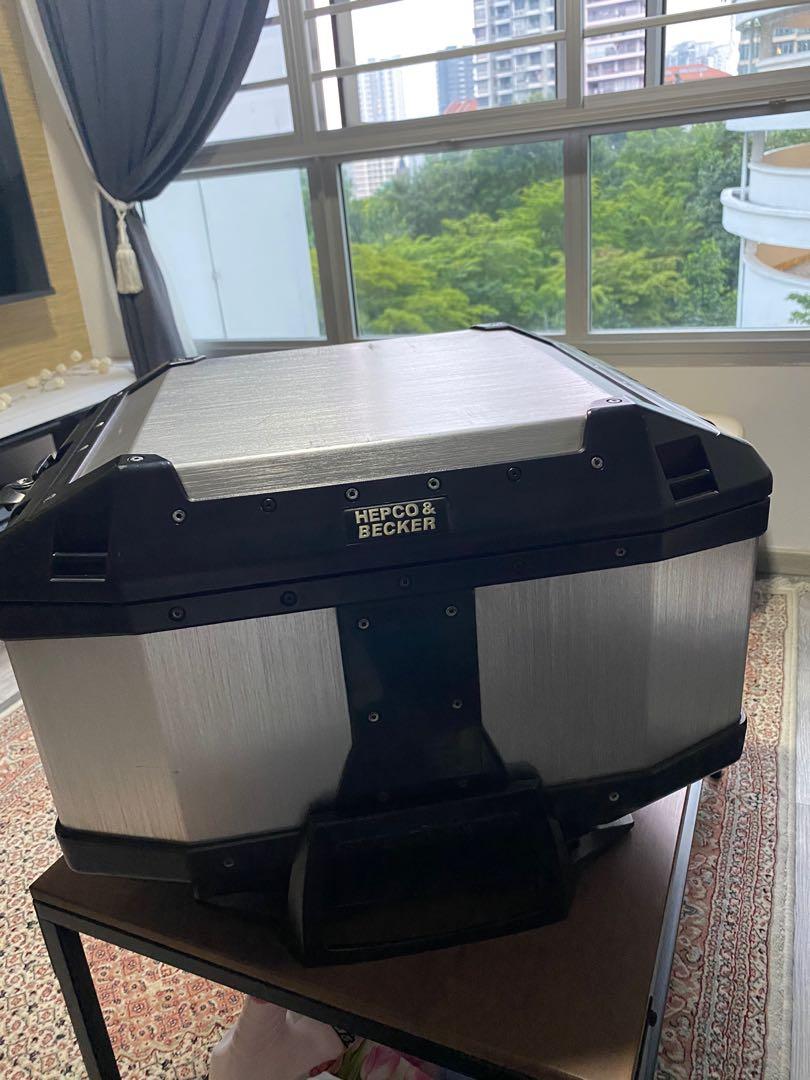 Hepco & Becker 45l Top box, Motorcycles, Motorcycle Accessories on ...
