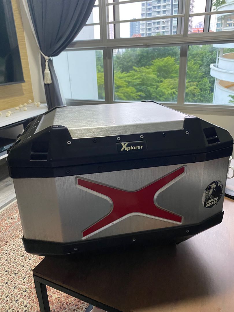 Hepco & Becker 45l Top box, Motorcycles, Motorcycle Accessories on ...