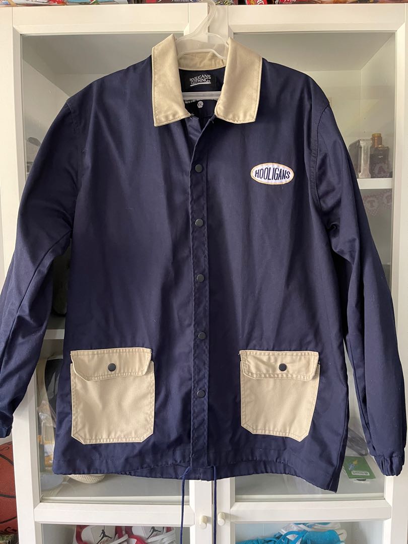 Hooligans Clothing Jacket, Men's Fashion, Tops & Sets, Hoodies on Carousell