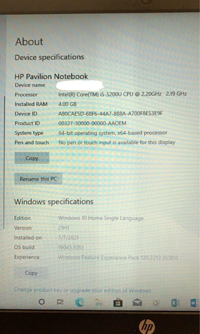 HP Pavilion B&O Laptop, Computers & Tech, Laptops & Notebooks on Carousell