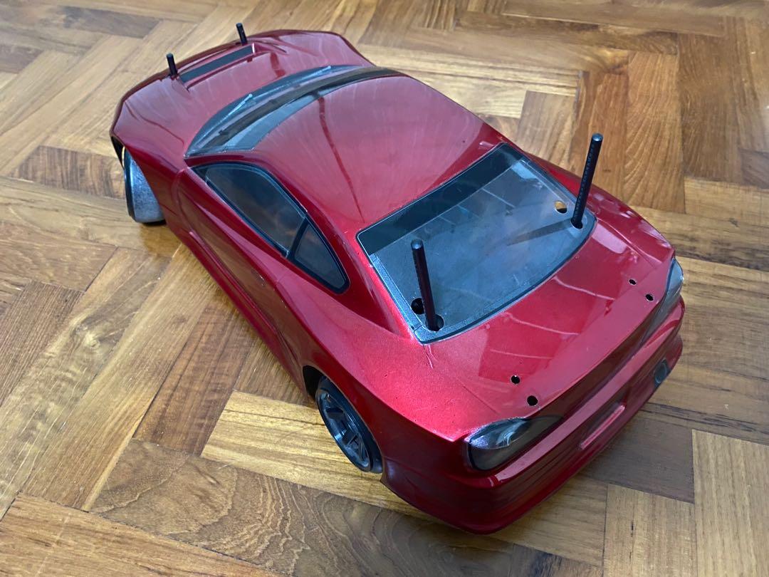 HPI 1/10 Scale RC Drift Vertex Widebody Nissan Silvia S15 Spec R ...