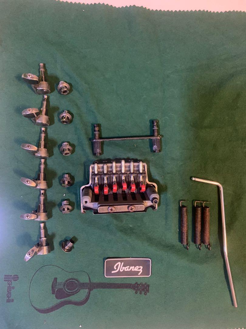 Ibanez jem 555 Floyd rose bridge, tuners(made in Korea, Hobbies & Toys ...
