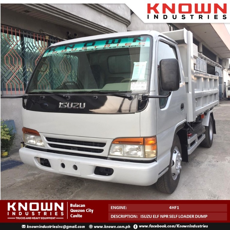 ISUZU Elf NPR SELF LOADER DUMP, Special Vehicles, Heavy Vehicles on ...