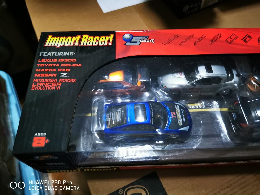 Jada Toys Import Racer 5th Gear IS300 Rx7 Lancer Evo Z Celica, Hobbies ...