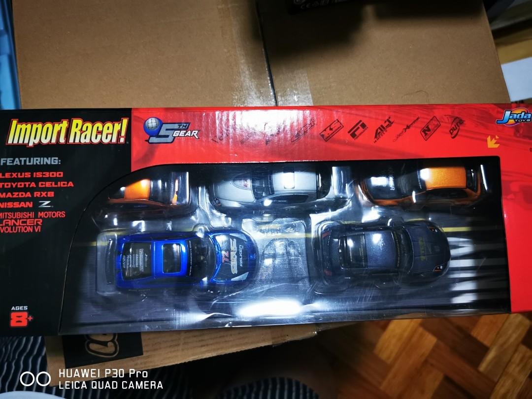 Jada Toys Import Racer 5th Gear IS300 Rx7 Lancer Evo Z Celica, Hobbies ...